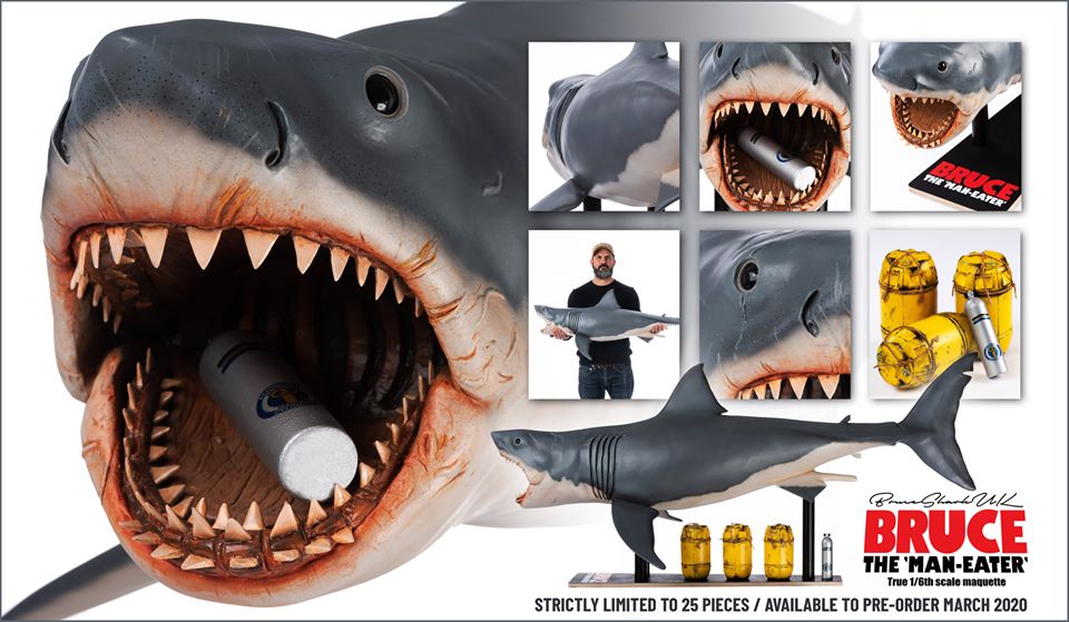 Stunning Jaws Sculpture coming March 2020 – Bloody Flicks