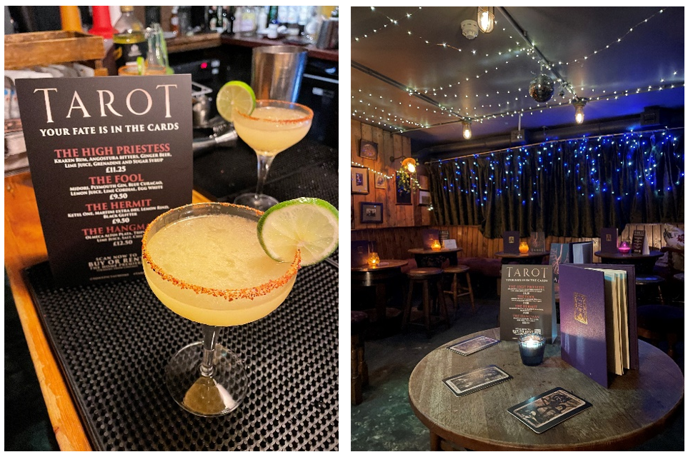 London’s Secret Haunted Bar adds spooky cocktail menu – Bloody Flicks