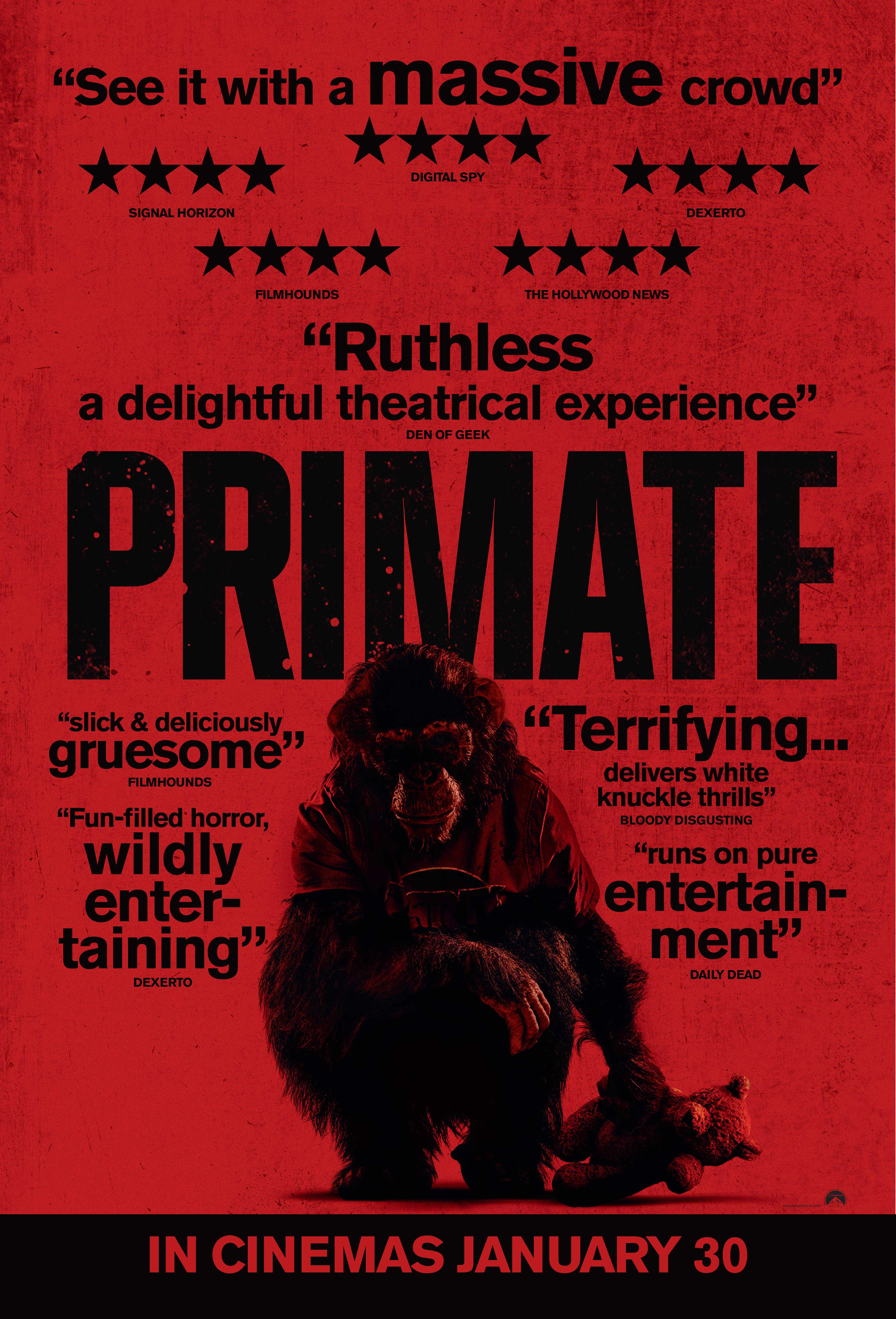 Grimmfest host Primate screening ahead of release – Bloody Flicks