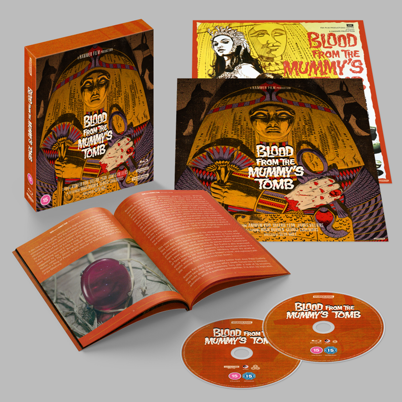 Worldwide 4K UHD debut for Blood From The Mummy’s Tomb – Bloody Flicks